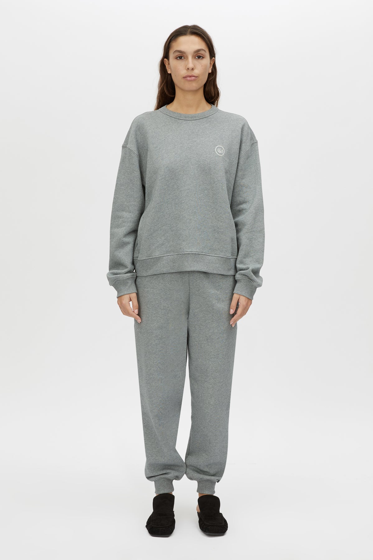 Bonnie Track Pant in Grey Marle - CAMILLA AND MARC® C&M