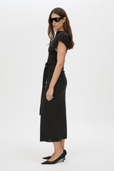 Alda Midi Dress in Black - CAMILLA AND MARC® C&M