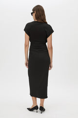 Alda Midi Dress in Black - CAMILLA AND MARC® C&M