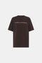 Athea Monogram Tee in Espresso Brown - CAMILLA AND MARC® C&M