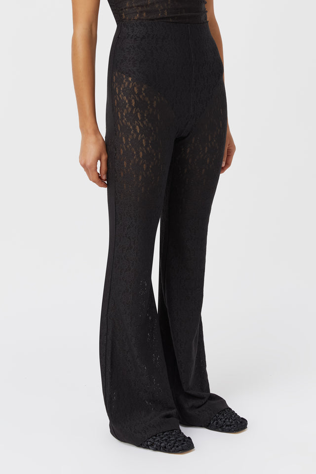 Camille Lace Pant in Black CAMILLA AND MARC C M
