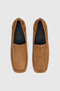 Carolyn Suede Loafer in Tan - CAMILLA AND MARC® C&M