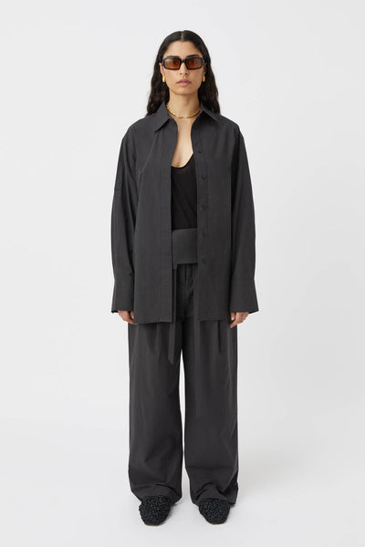 Gill Stonewash Shirt in Black - CAMILLA AND MARC® C&M - Great Gifts Club