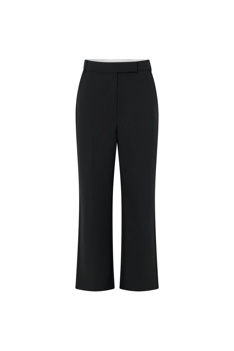 Mackinley Cropped Pant in Black - CAMILLA AND MARCÆ C&M