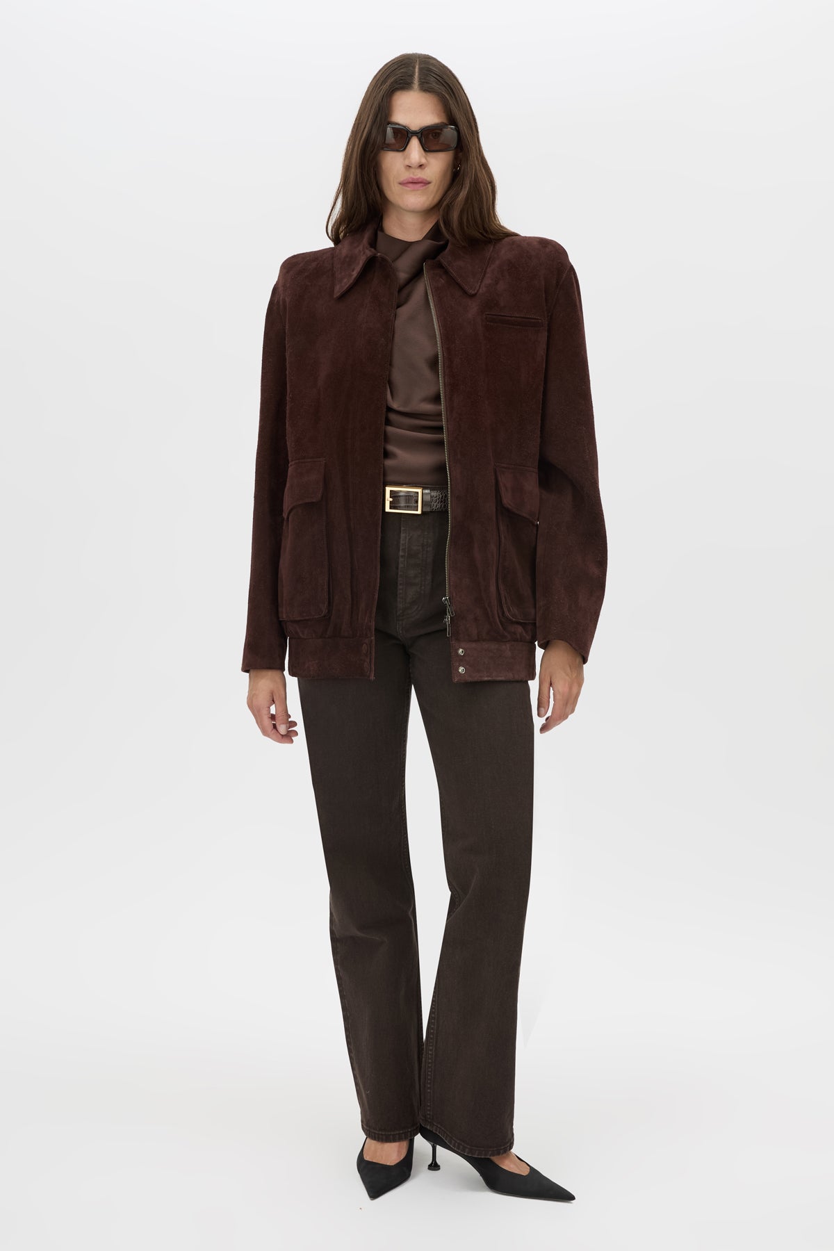 Manuela Denim Jean in Espresso Brown - CAMILLA AND MARC® C&M