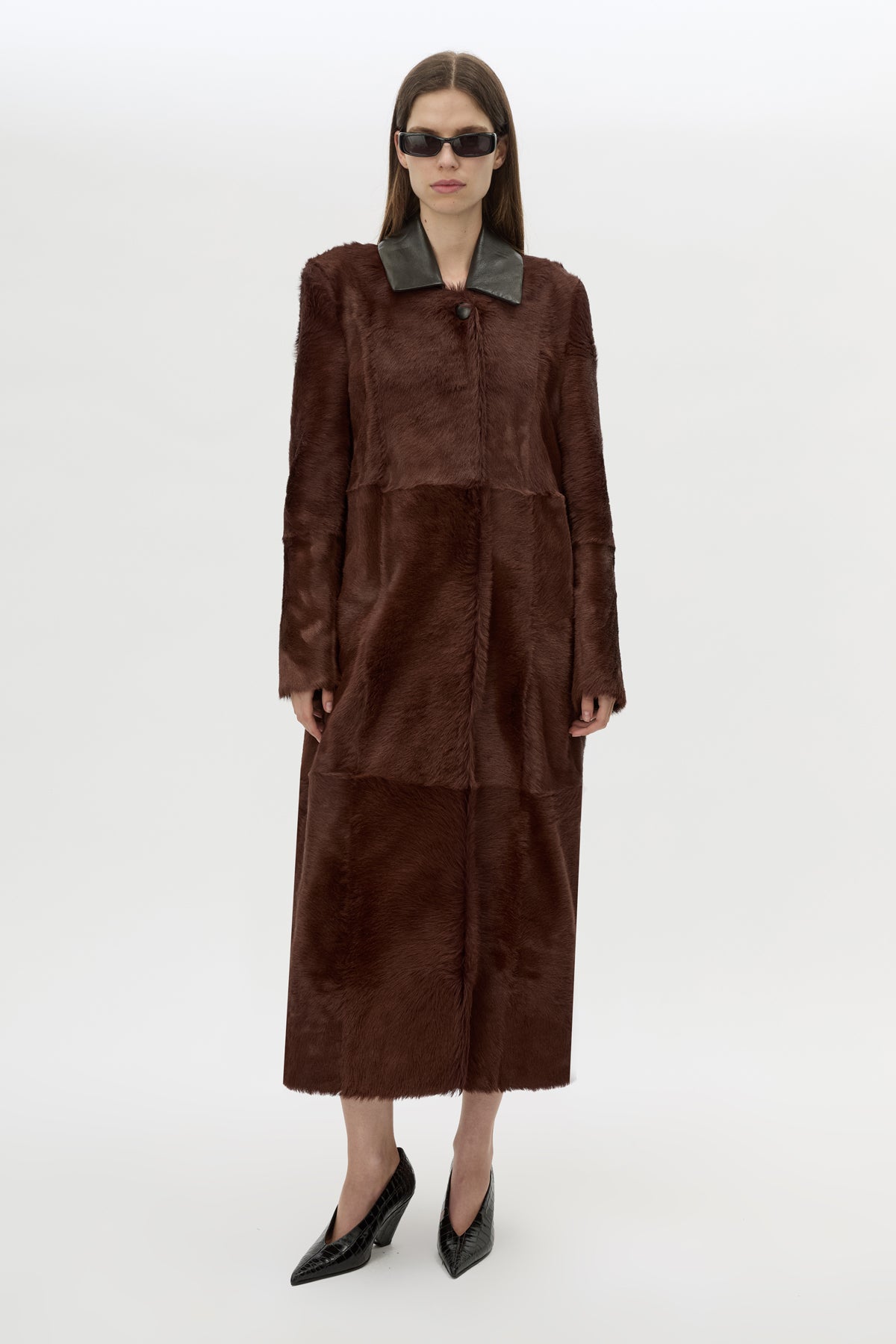 Rina Coat in Chocolate Brown - CAMILLA AND MARC® C&M