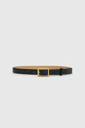 Sonny Leather Belt in Gold - CAMILLA AND MARC® C&M